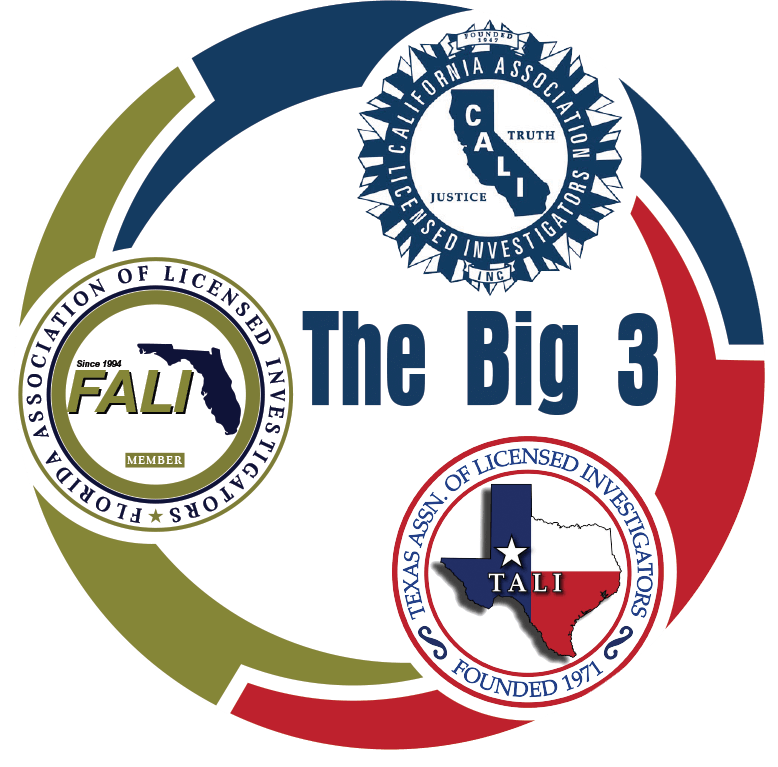 Big 3 - TEXAS ASSOCIATION OF LICENSED INVESTIGATORS